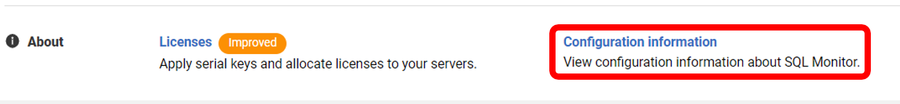 Locating the Redgate Monitor database – Support